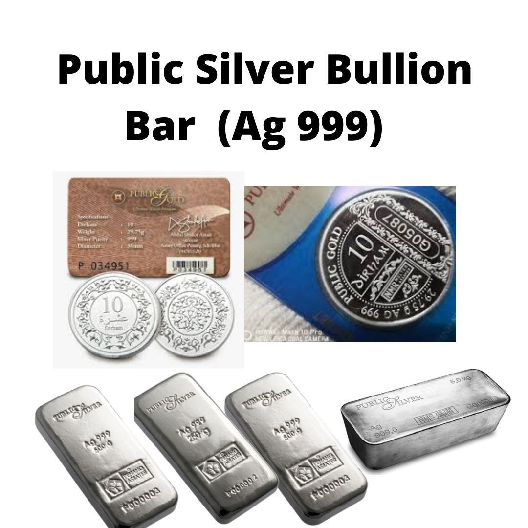 Produk Emas dan Perak Public Gold - GOLD4U